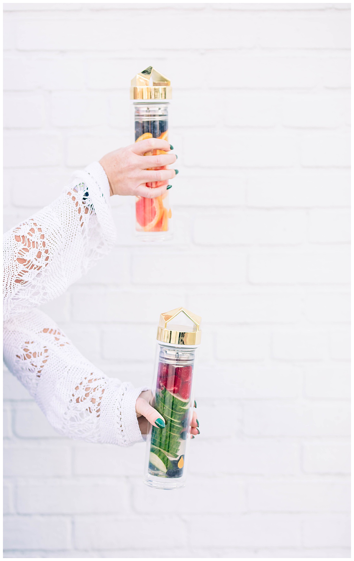 Brand Shoot Infuzed Water Bottle – Pop The Cork Designs